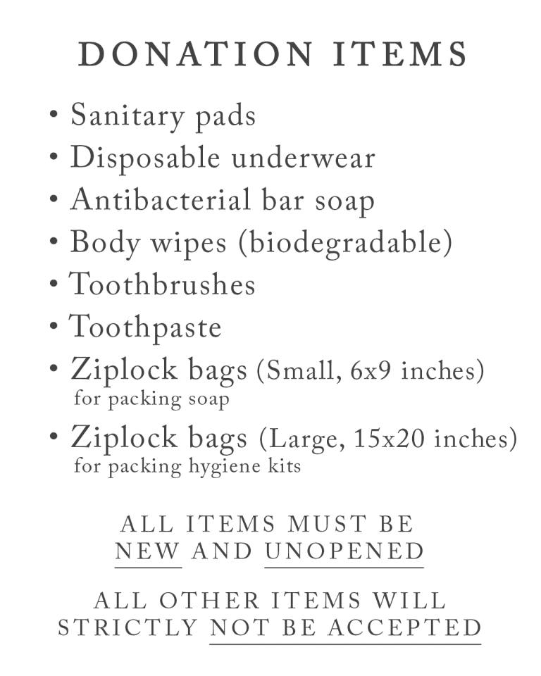Donation drive this Sunday (16 Nov) for typhoon-hit areas of Cebu in ...