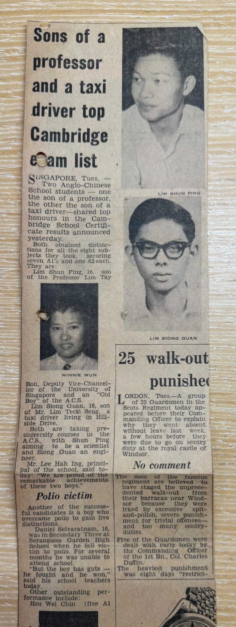 Lessons from my taxi driver father and my teacher mother: Lim Siong ...